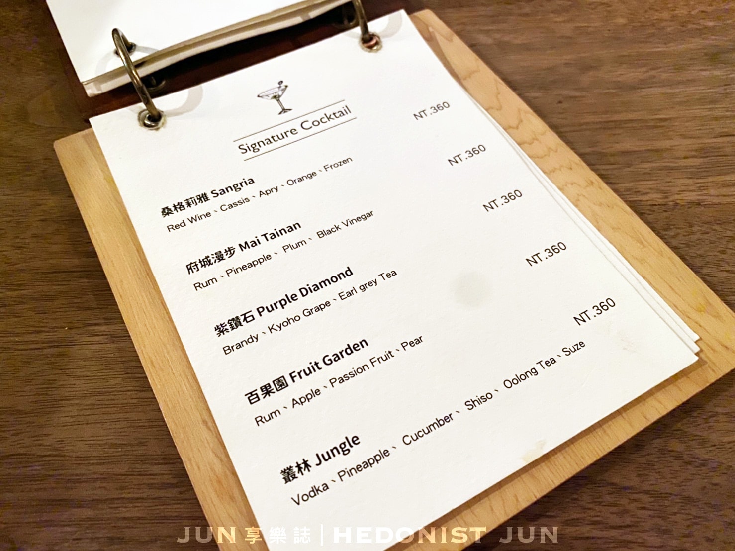 【台南中西】Bar TCRC前科累累俱樂部(附菜單)古都風華一飲而盡 南台灣最強酒吧沒有之一 – JUN享樂誌｜HEDONIST JUN